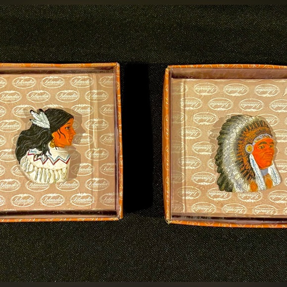 Islandia International | Accessories | Vintage Native American Pins Set ...